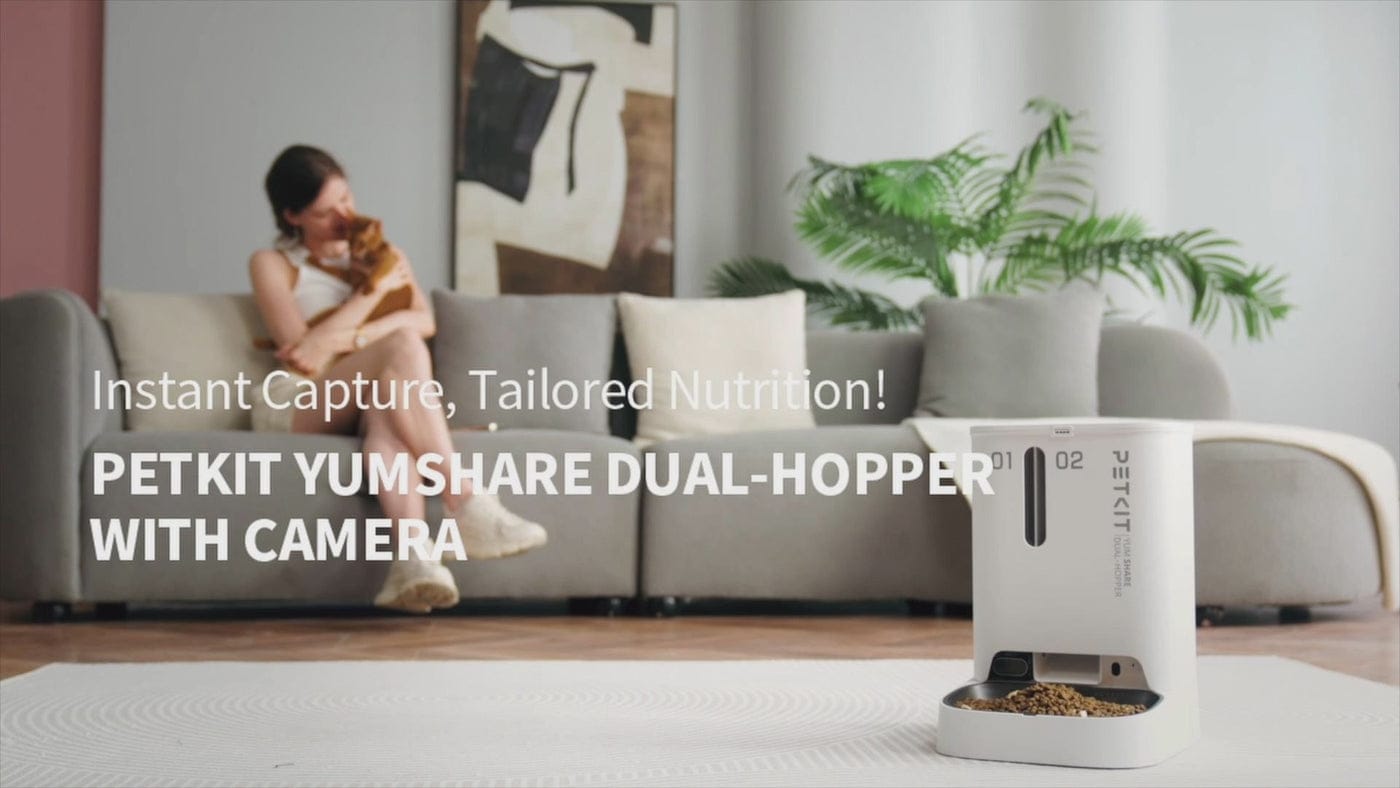 Yumshare Dual Hopper with Camera - NEW PETKIT Smart Feeder! - PETKIT ...